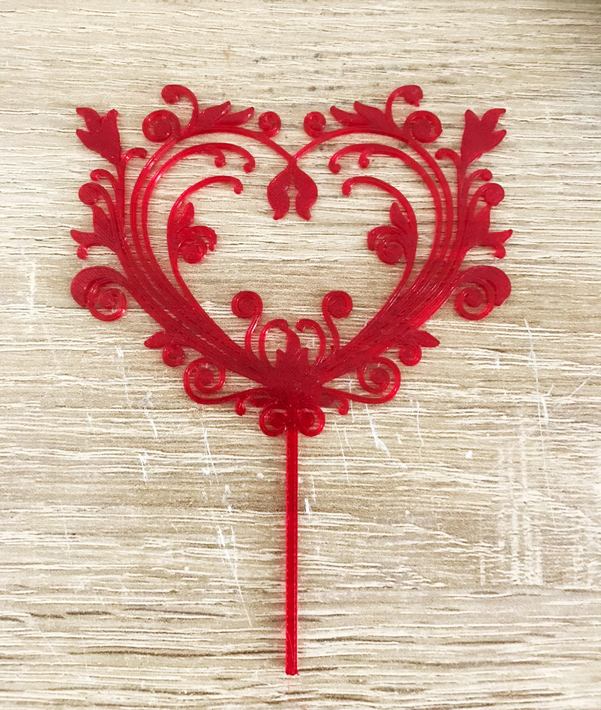Topper heart von Oxa | Kostenloses STL-Modell herunterladen ...