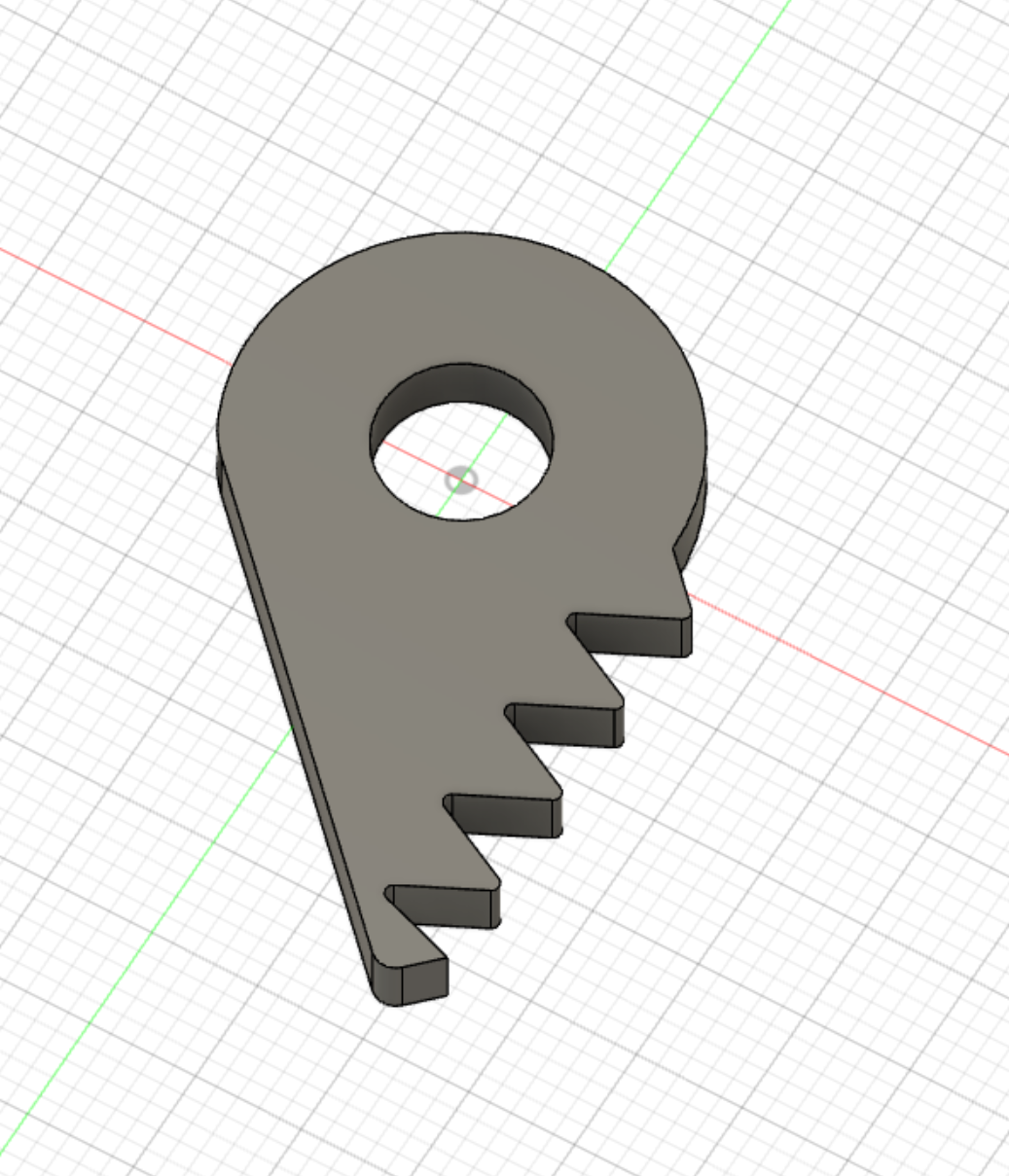 Heart Key Ring by 3dprintree | Download free STL model | Printables.com