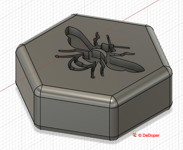 Hive game with expansions and storage box by Dedoper | Download free ...