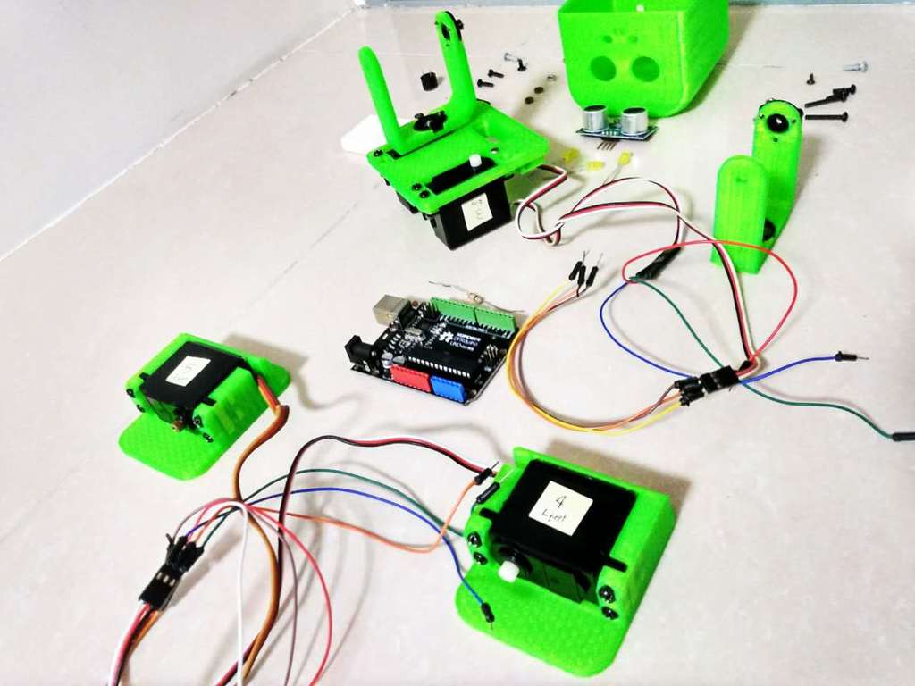 Tito biped robot by Otto DIY | Download free STL model | Printables.com