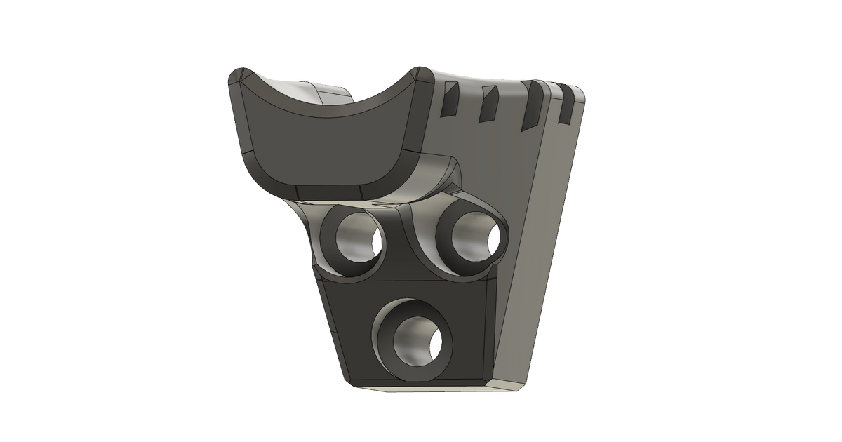 Cable Holder for EVA Cartesian IDEX by Andi3D.tech e.U. | Download free ...