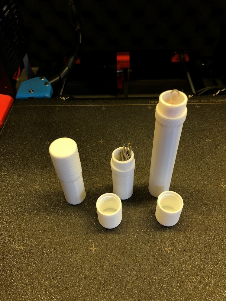 Needle container by Fredzibob | Download free STL model | Printables.com