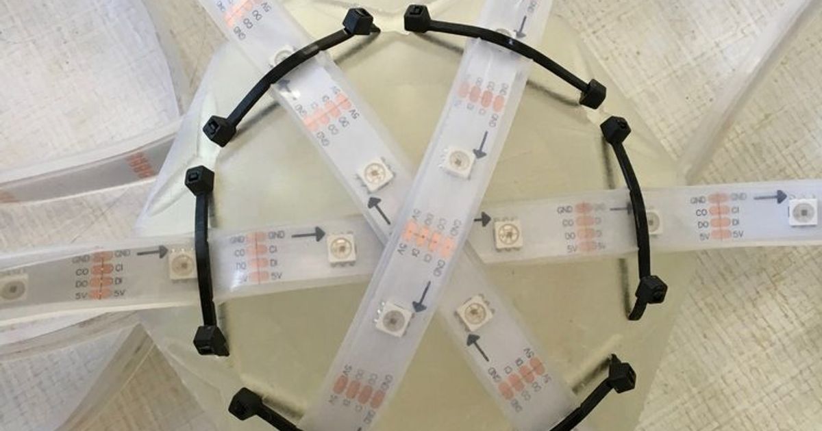 LED strip holders by Marc Liyanage | Download free STL model ...