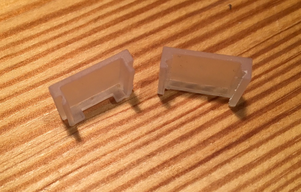 LED Strip End Caps by Marc Liyanage | Download free STL model ...