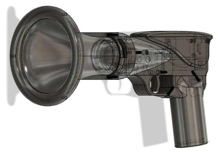 Fracas Flinger (Fart Gun) by Ledskof | Download free STL model ...