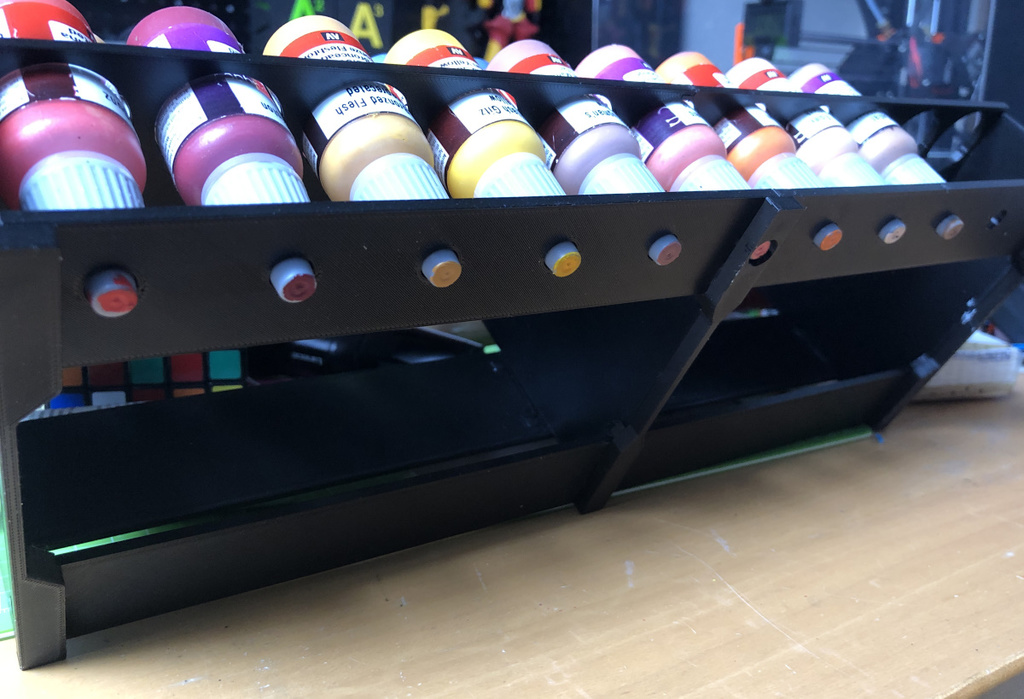 Modular Hobby Paint Rack - Lifting Feet by kuhlschrank | Download free ...