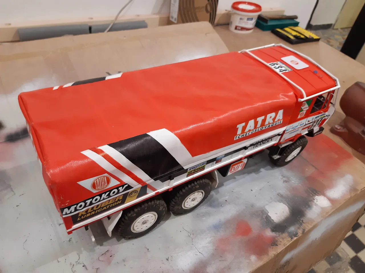 RC Tatra Dakar 6x6, 1986 by Michal Heky | Download free STL model ...