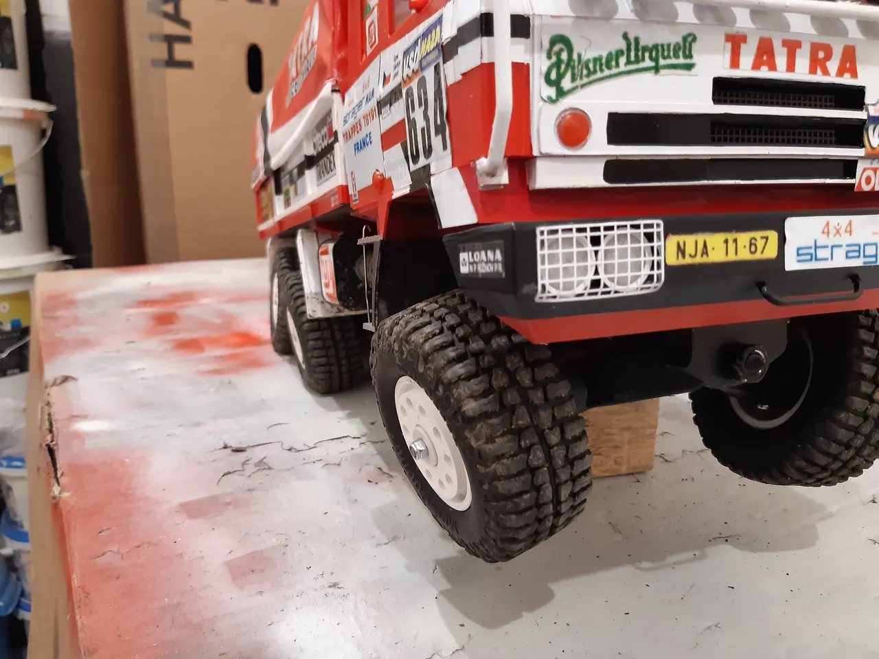 RC Tatra Dakar 6x6, 1986 by Michal Heky | Download free STL model ...
