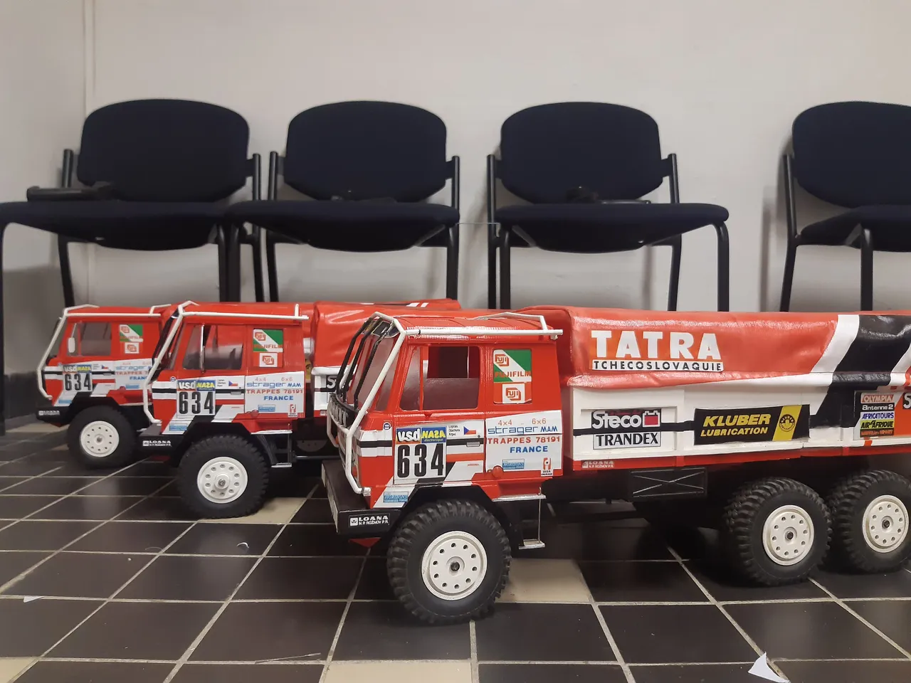 RC Tatra Dakar 6x6, 1986 by Michal Heky | Download free STL model ...