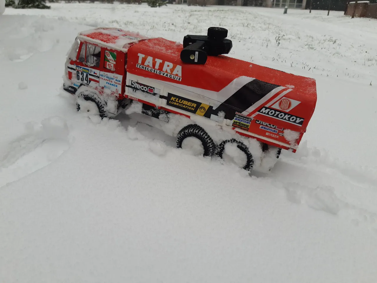 RC Tatra Dakar 6x6, 1986 by Michal Heky | Download free STL model ...