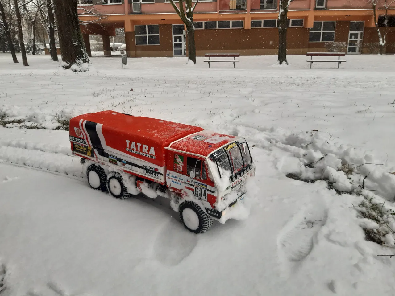 RC Tatra Dakar 6x6, 1986 by Michal Heky | Download free STL model ...