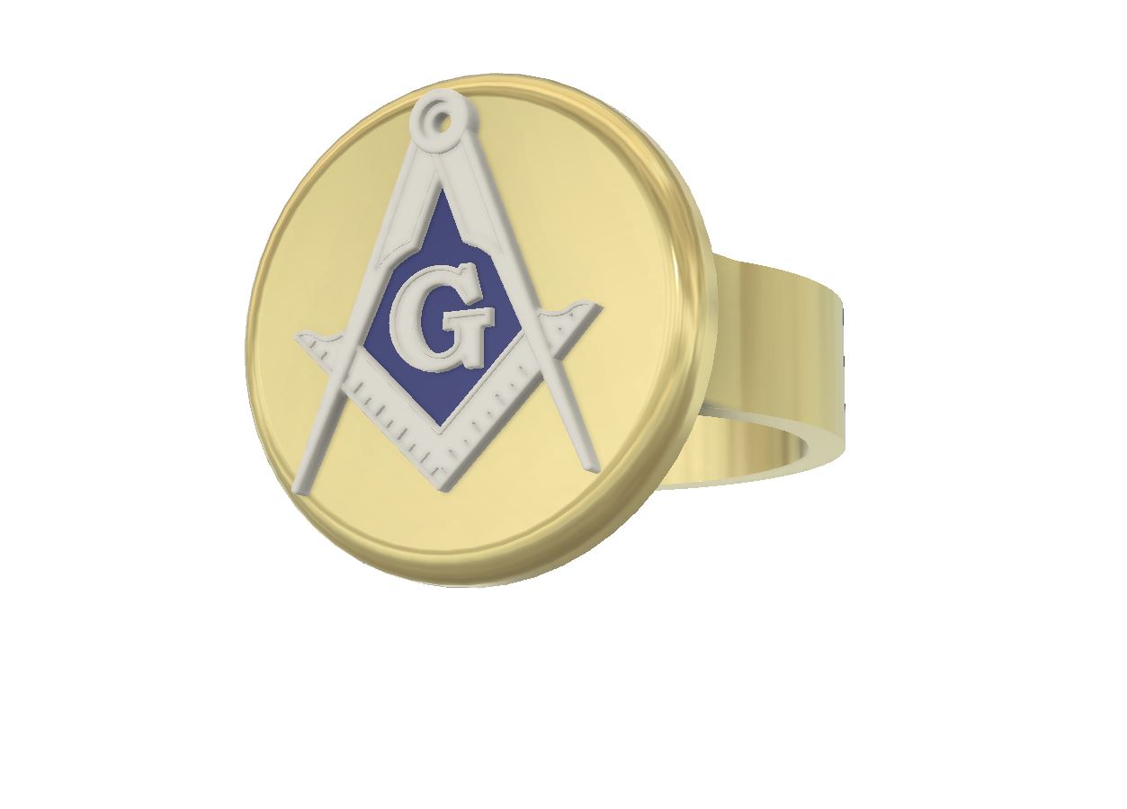 Masonic Ring by Tom Anderson (The Real NEO) | Download free STL model ...