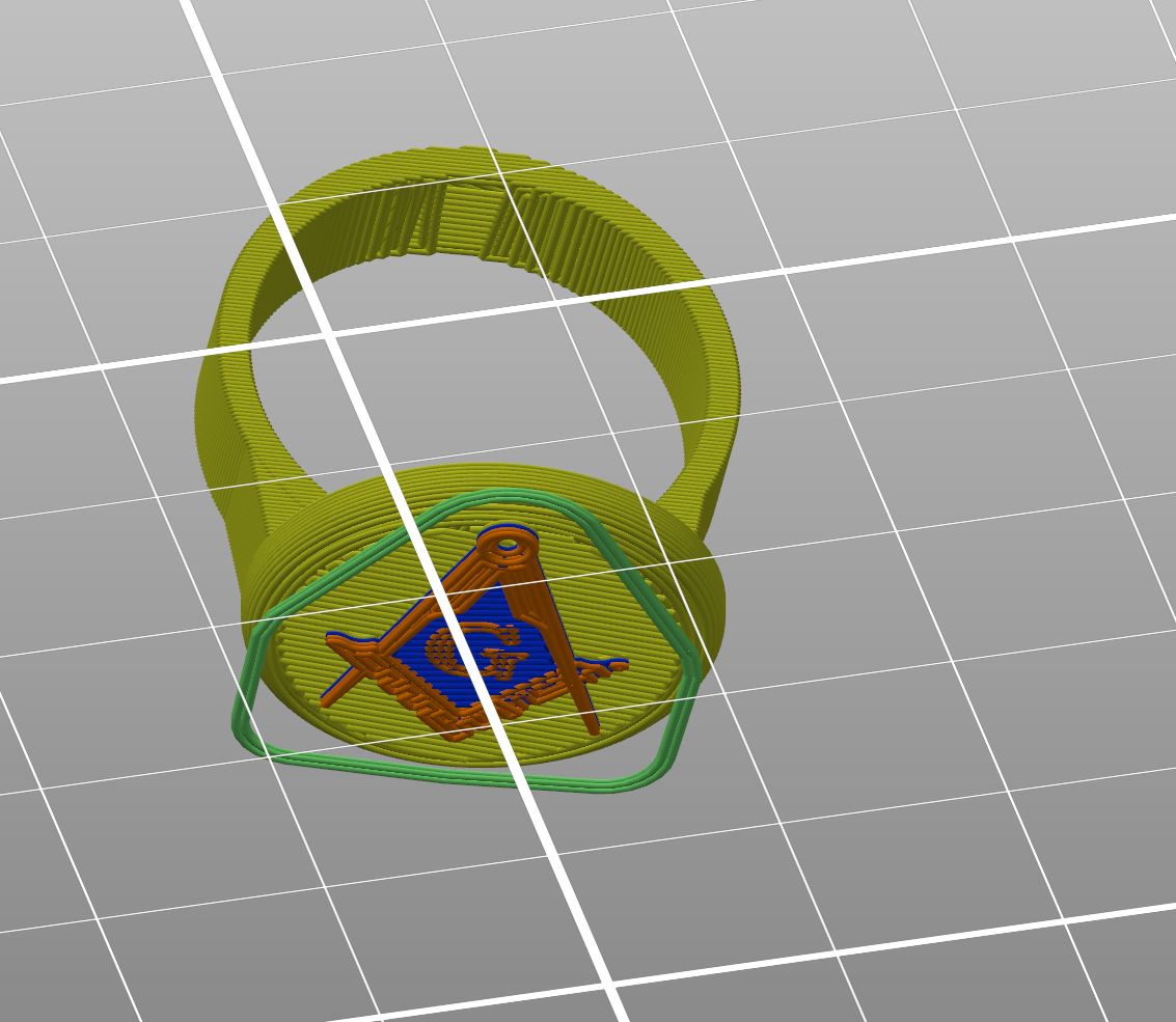 Masonic Ring by Tom Anderson (The Real NEO) | Download free STL model ...