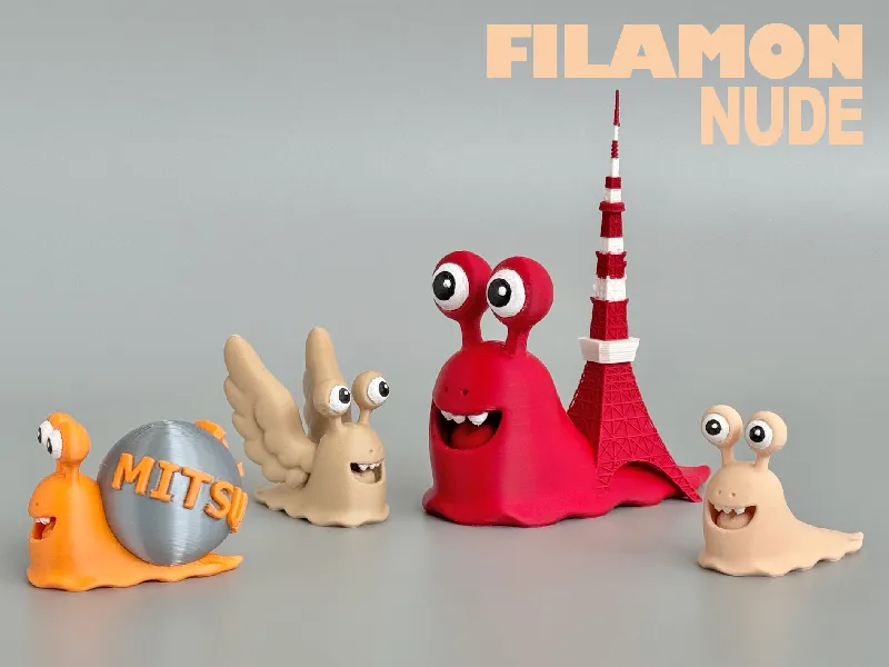 FILAMON | nude 3D Print Monster by MITSUKI | Download free STL model ...