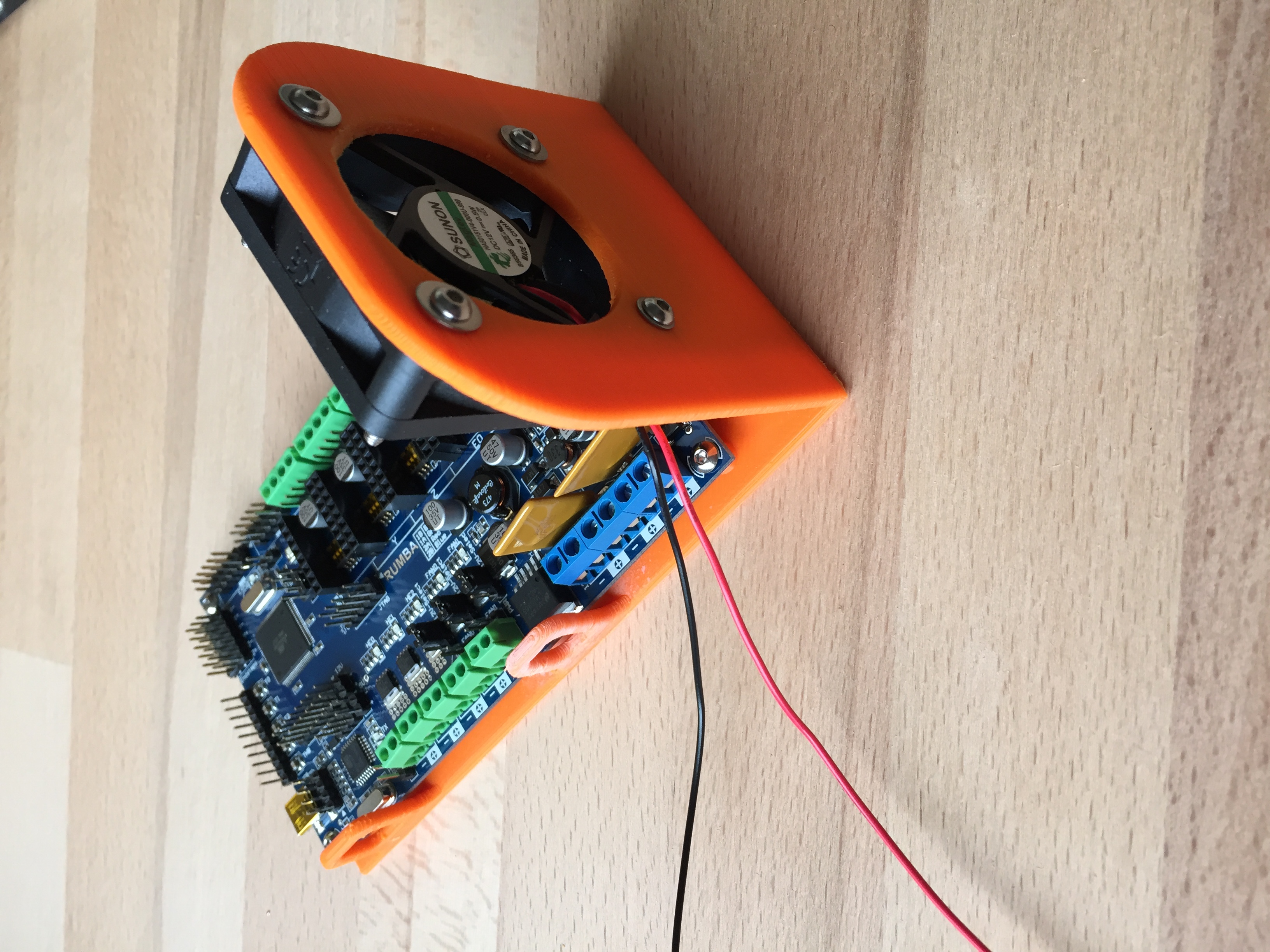 Rumba Board mount for Graber i3 by printingbuddy | Download free STL ...