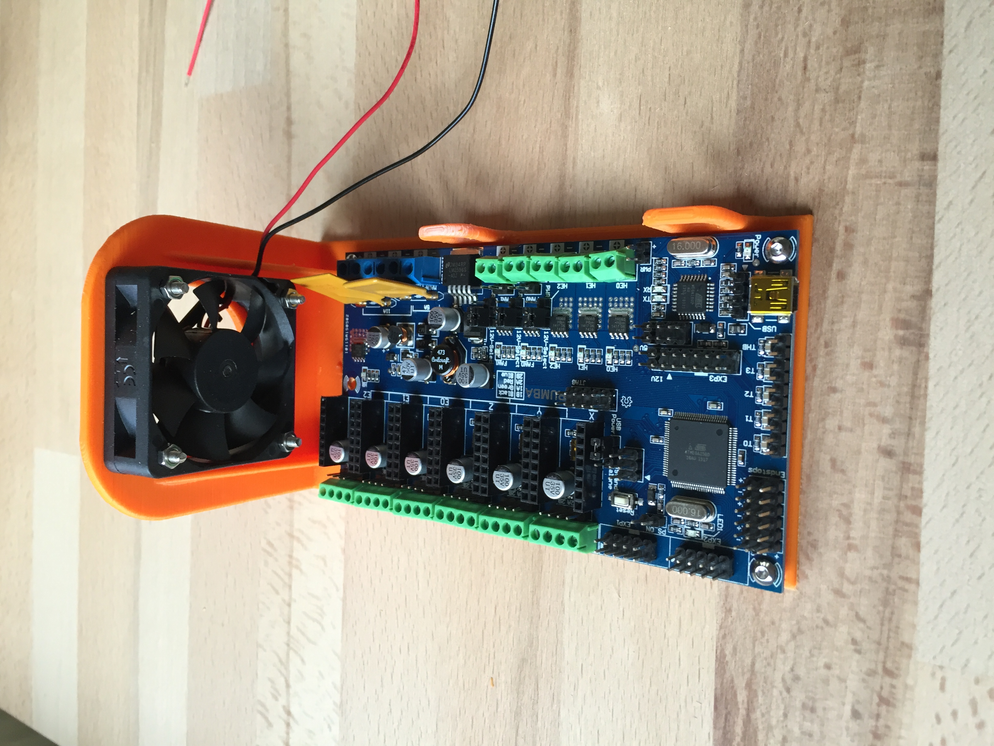 Rumba Board mount for Graber i3 by printingbuddy | Download free STL ...