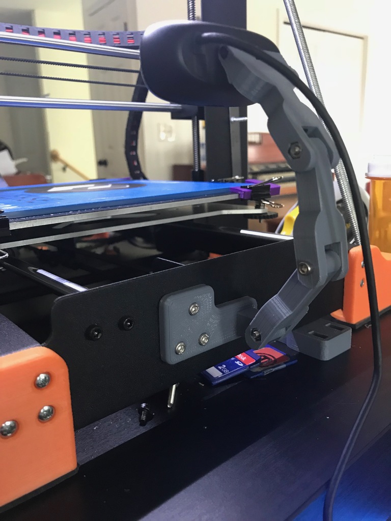 Logitech C270 front mount for Maker Select V2 by Geekdad_3D | Download ...