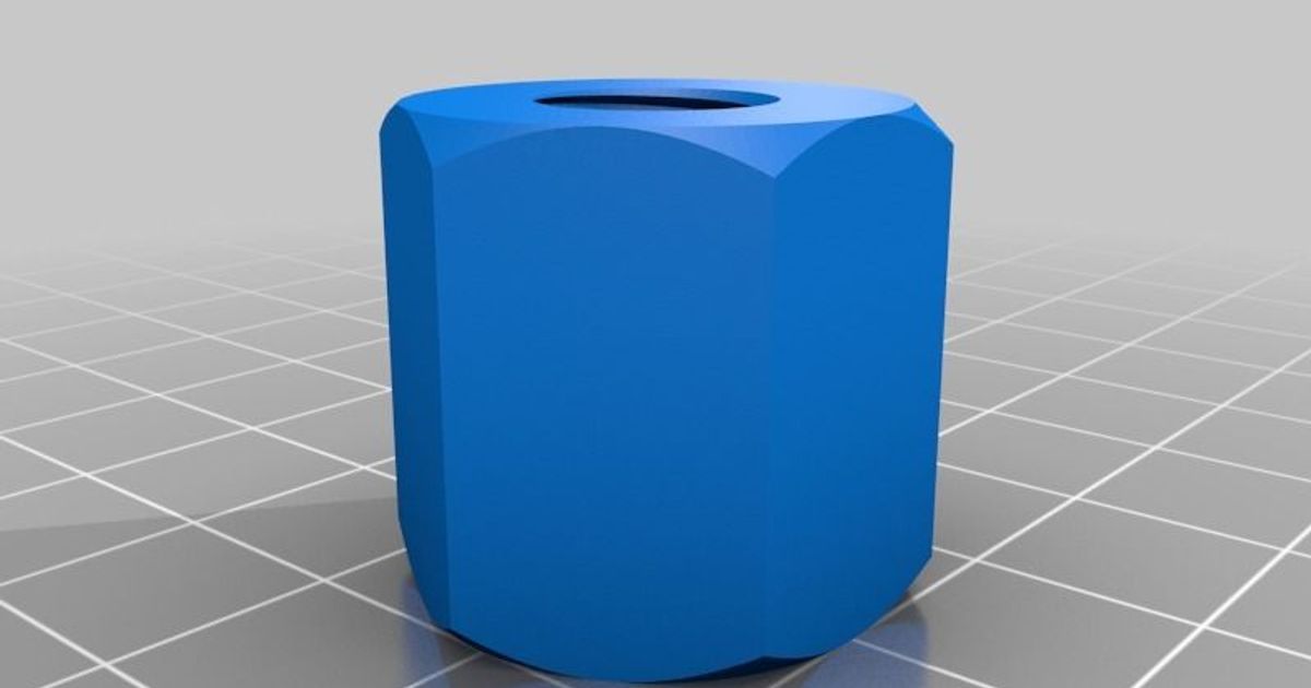 My Customized NUT by Geekdad_3D | Download free STL model | Printables.com