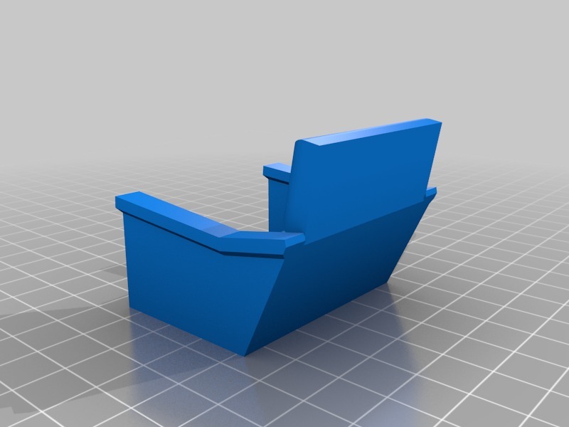 Captain Kirk Chair w/swivel by Geekdad_3D | Download free STL model ...