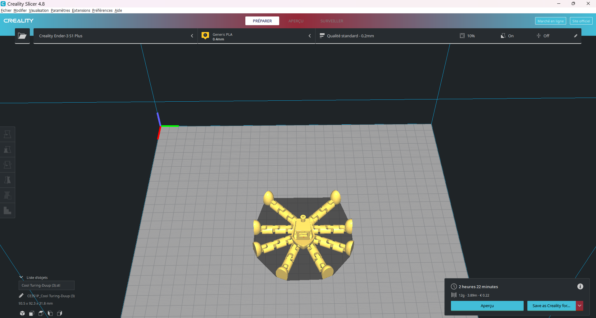 the spider benchy by hexa spool | Download free STL model | Printables.com