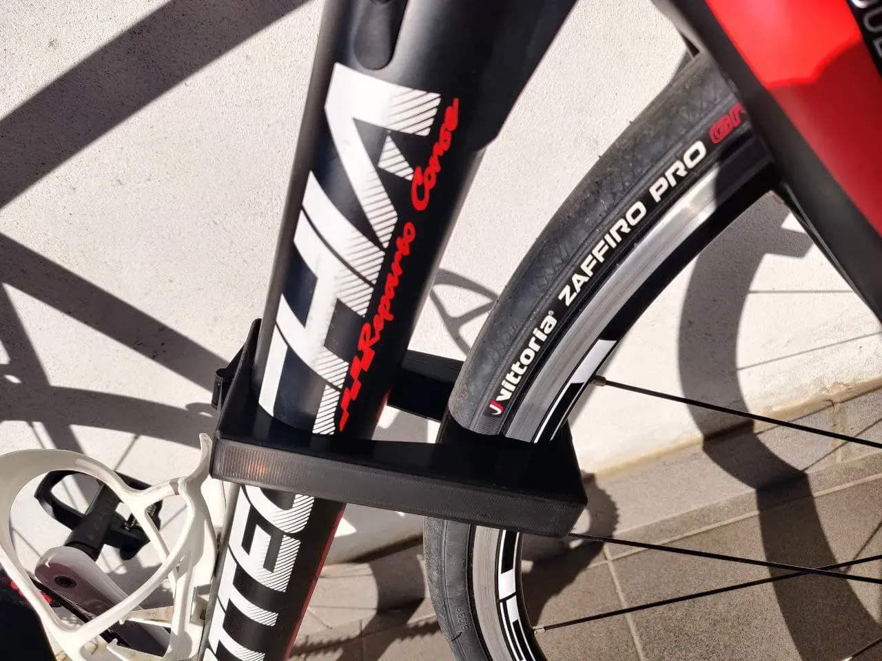 Bike wheel stop by wliva | Download free STL model | Printables.com