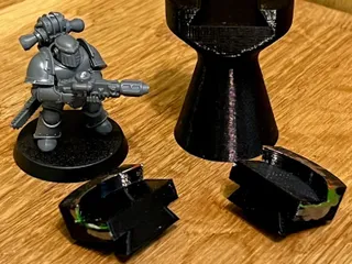 Warhammer figure painting handle by DarkDuck Darkus | Download free STL ...