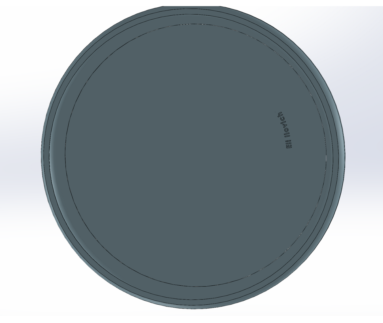 Frisbee Design by !Eli! | Download free STL model | Printables.com