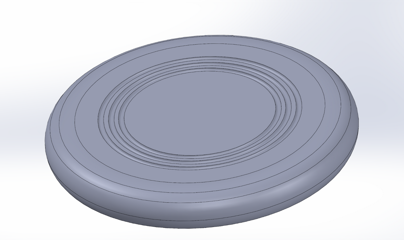 Frisbee Design by !Eli! | Download free STL model | Printables.com