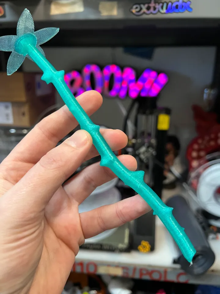Spikey Rose Stem/Shaft by Grafit | Download free STL model | Printables.com