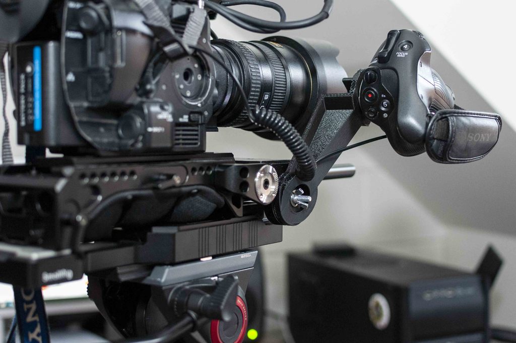 Sony FS5 Grip Relocator by AltoScroll | Download free STL model ...