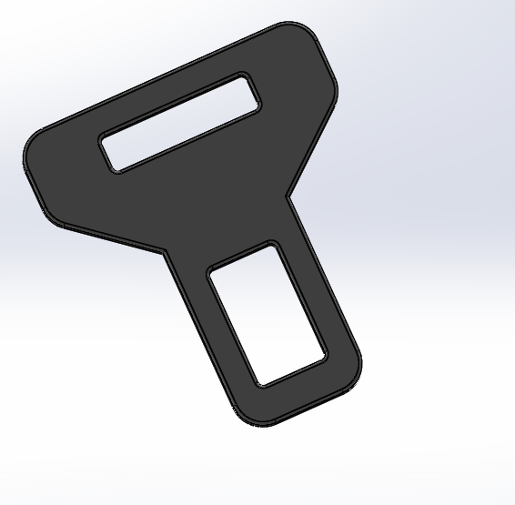 Car seatbelt plug audi by Stanis | Download free STL model | Printables.com