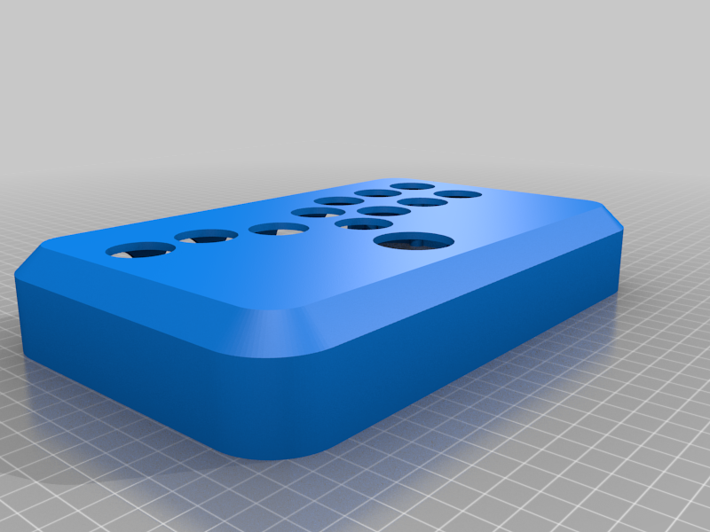 Hitbox-layout fightstick by jfedor | Download free STL model ...