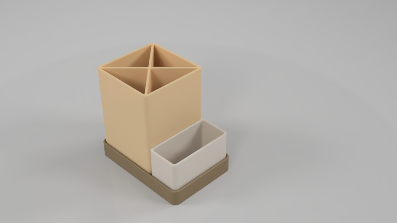 Yet another modular desk organizer by Alf | Download free STL model ...
