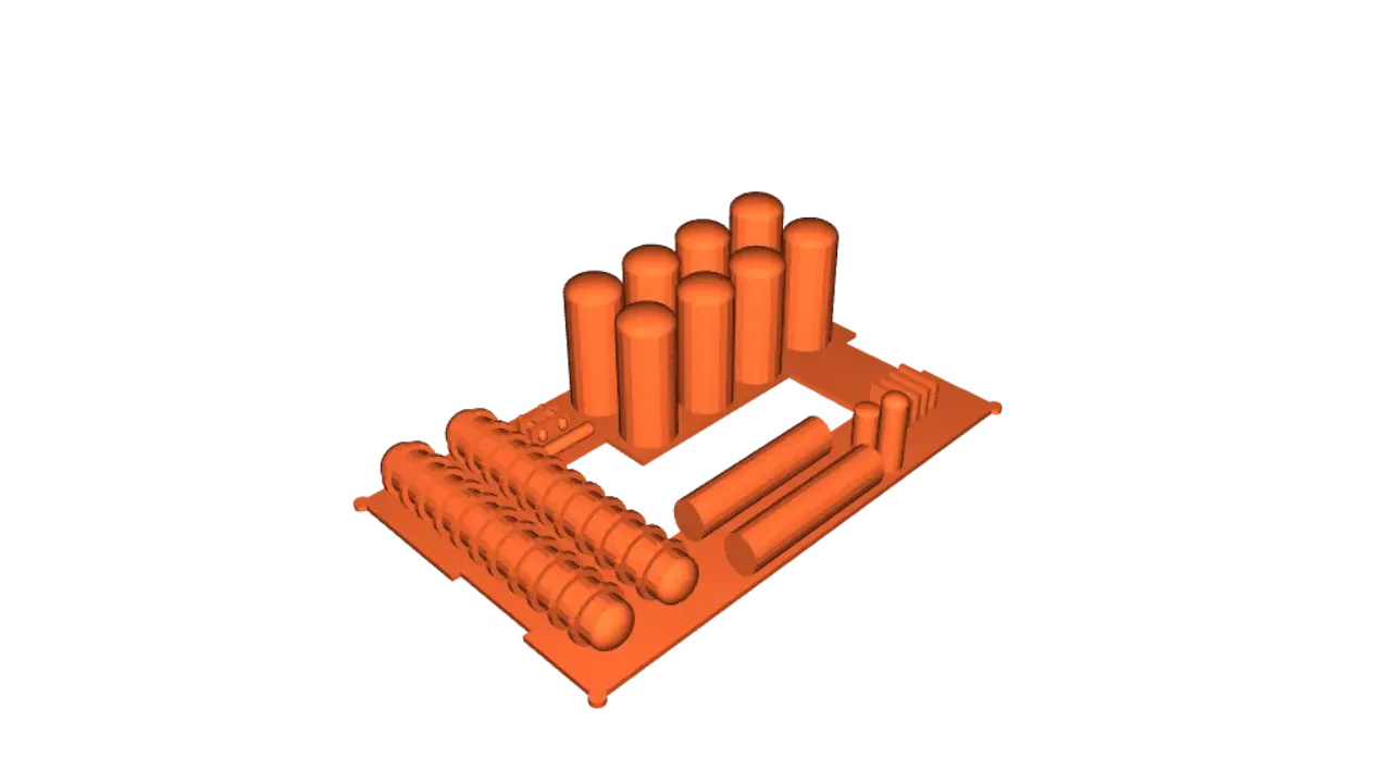 Orbital tank farm Starbase v1 by Kosmopark | Download free STL model ...