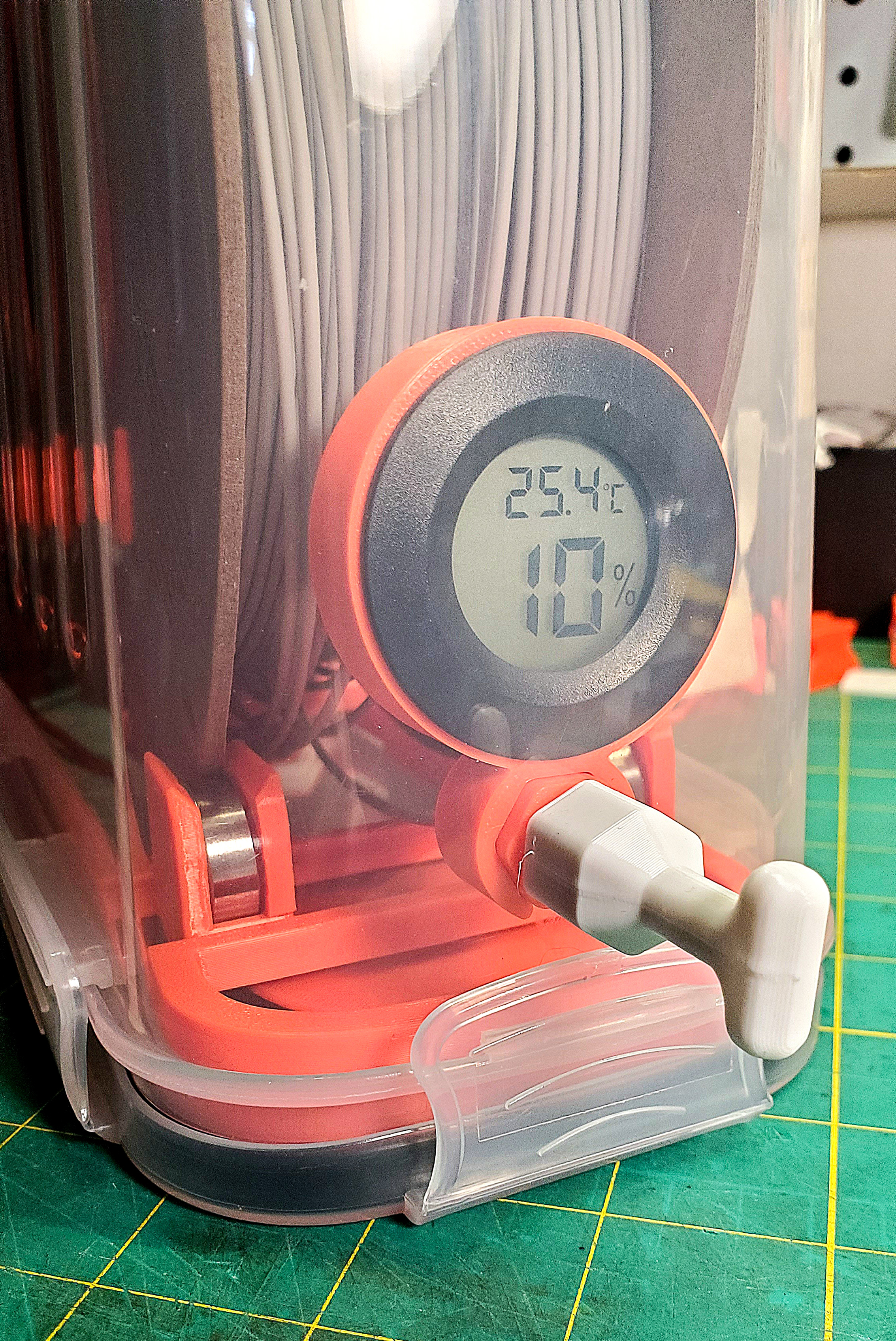 PolyDryer DUAL-PORT ADAPTER for The Ultimate Cereal Container Filament ...