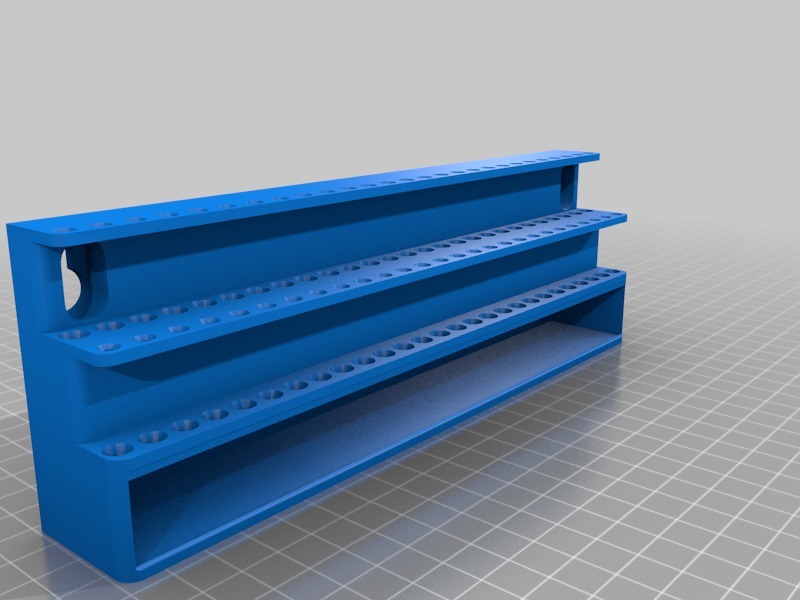 Dremel bit holder wide by Archie | Download free STL model | Printables.com