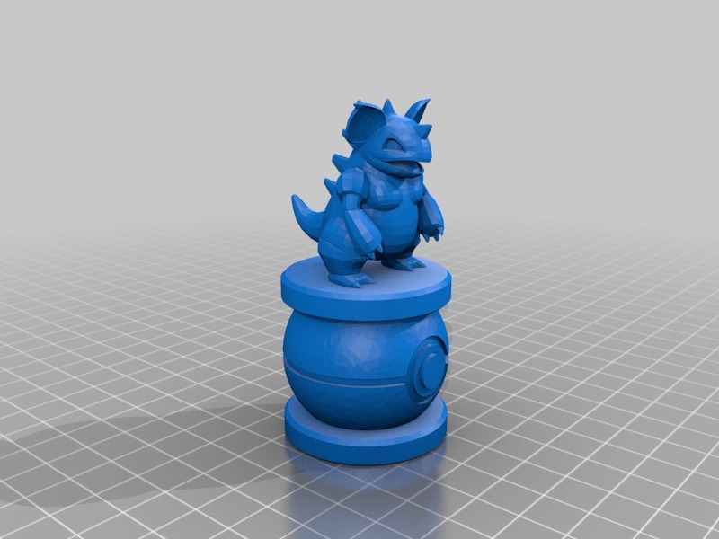 Simple Pokemon Chess Set by Archie | Download free STL model ...