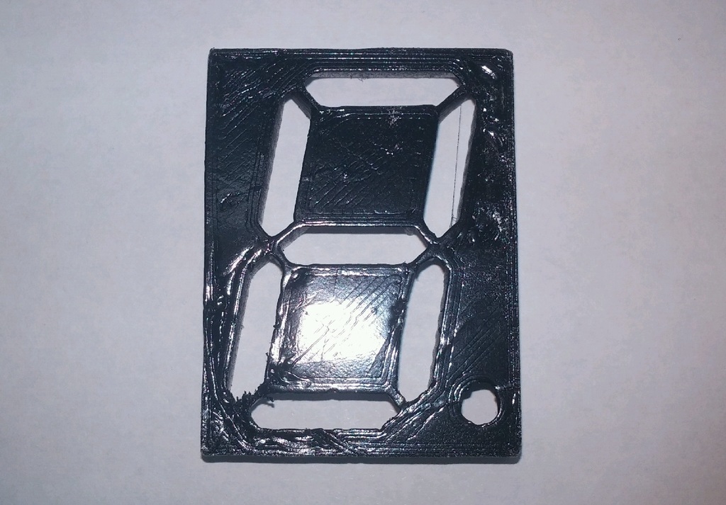 Seven Segment Light Box LED Display by Archie | Download free STL model ...