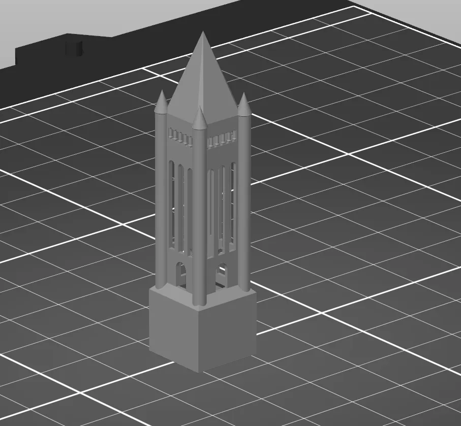 Altgeld Hall Bell Tower @ UIUC by hfeldhaus | Download free STL model ...