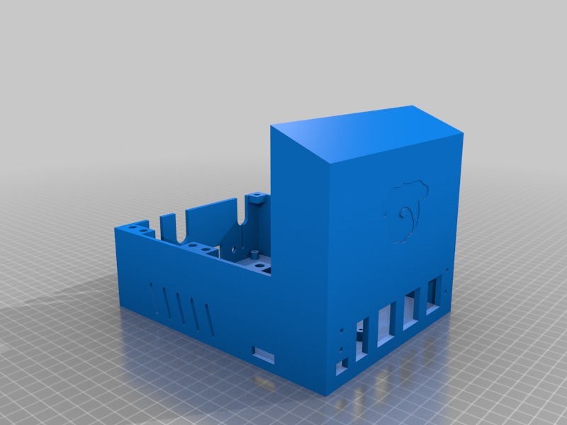 Rambo + Atx + Raspberry Pi + Viki2 case by Tailslide | Download free ...