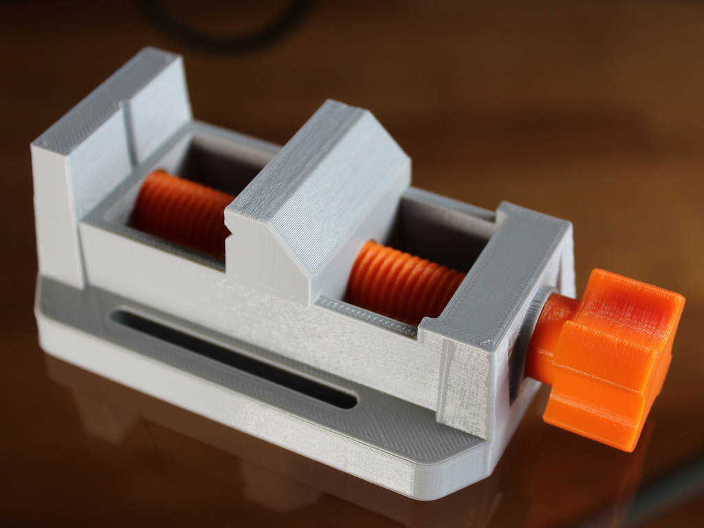 2inch Desktop Vise by mdkendall | Download free STL model | Printables.com