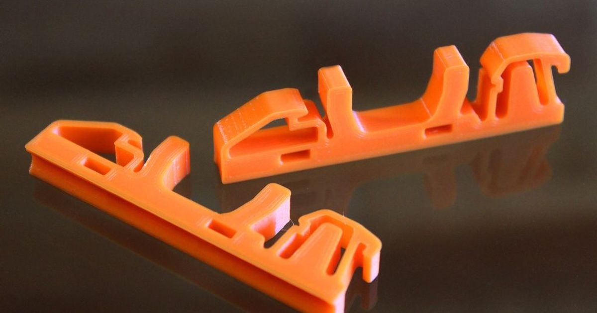 DIN Rail Cable Clamp por mdkendall | Descargar modelo STL gratuito ...