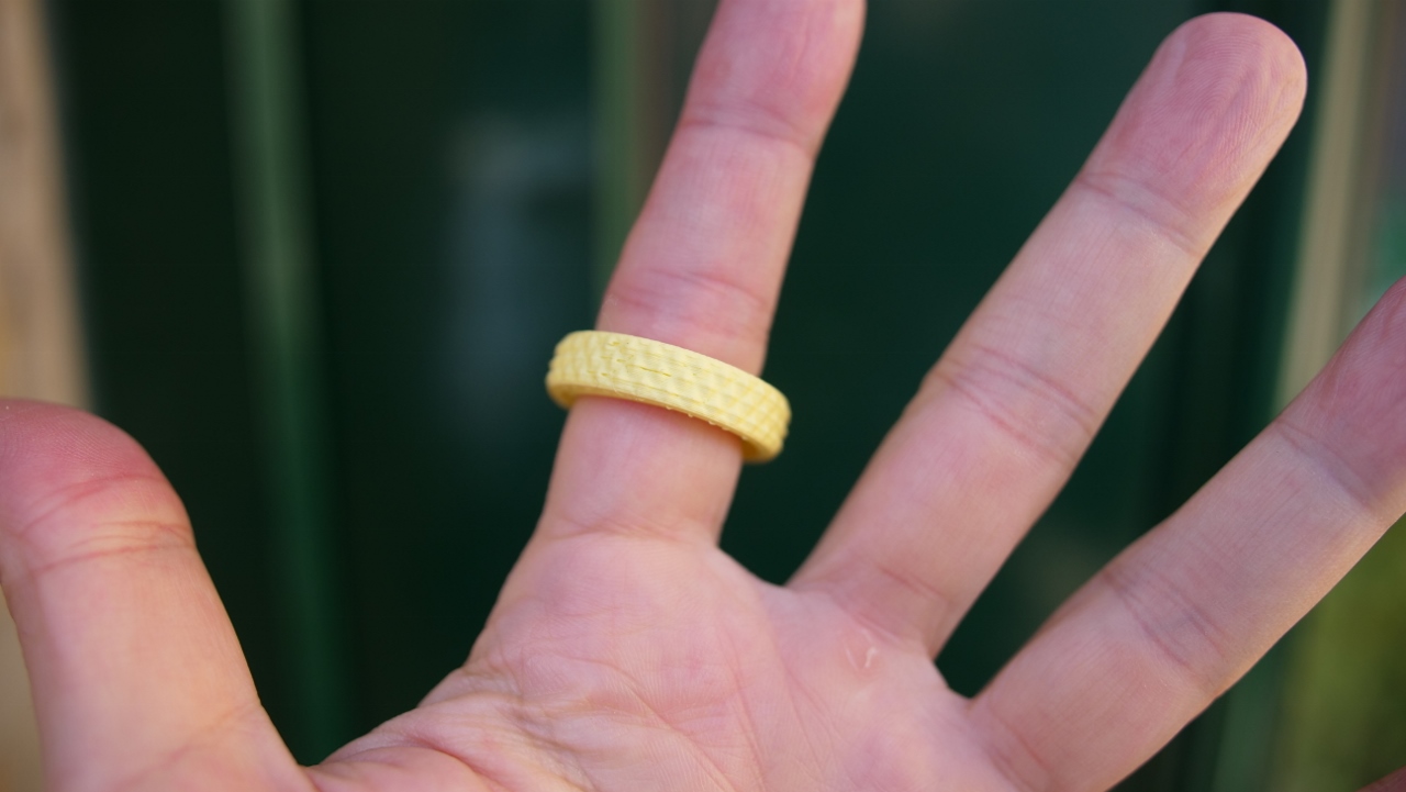 Print-in-place fidget ring by Makkuro | Download free STL model ...