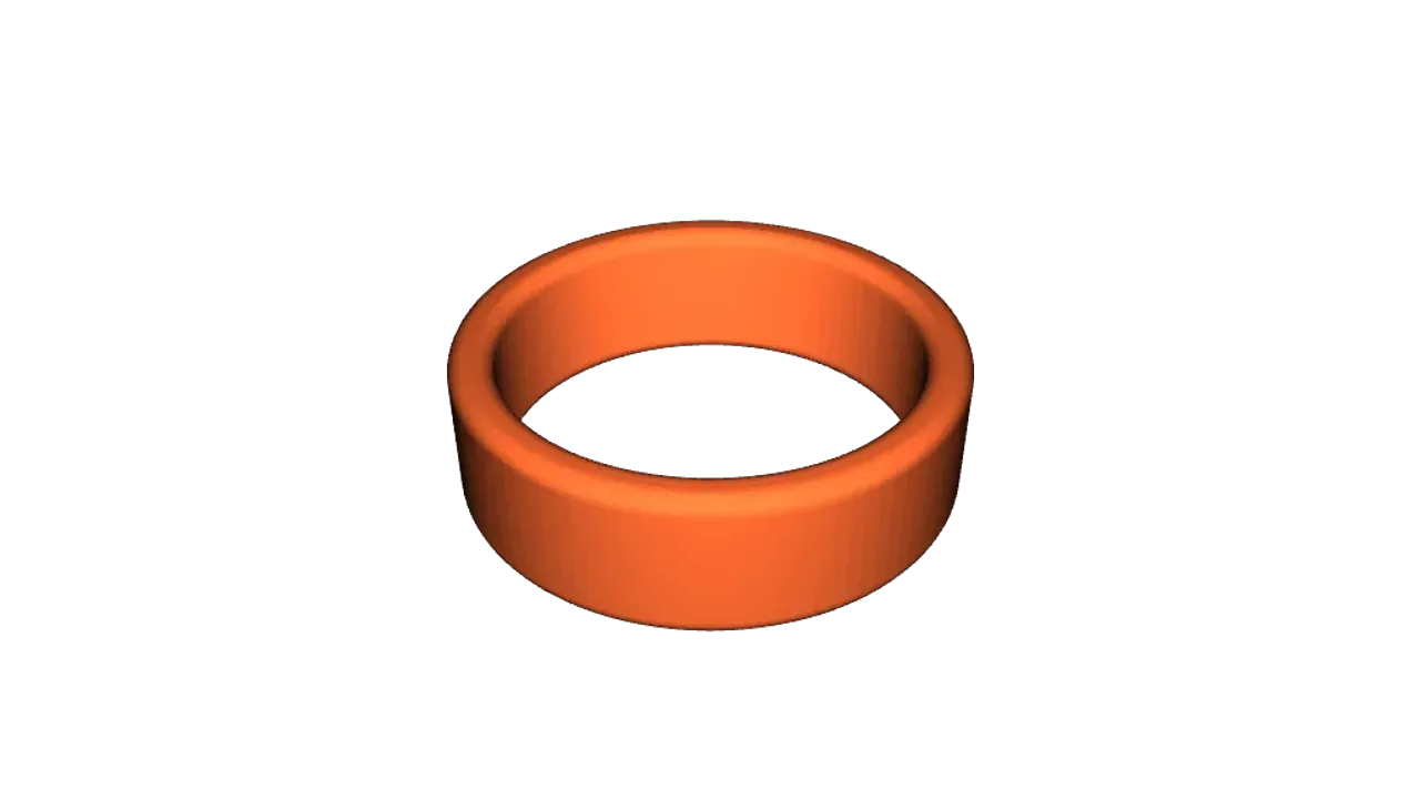 Simple ring by mcko | Download free STL model | Printables.com