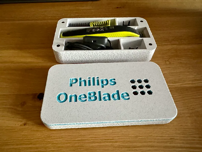 Philips OneBlade 1-piece razor (lazy) case by AWSW | Download free STL ...