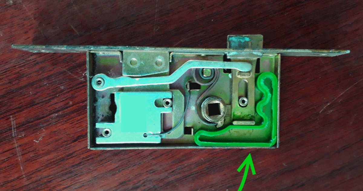 Door latch spring fix by tato_713 | Download free STL model ...