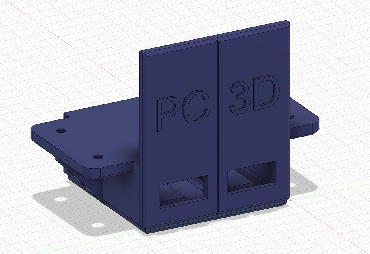 USB Mount for PC and Printer by Jorek | Download free STL model ...