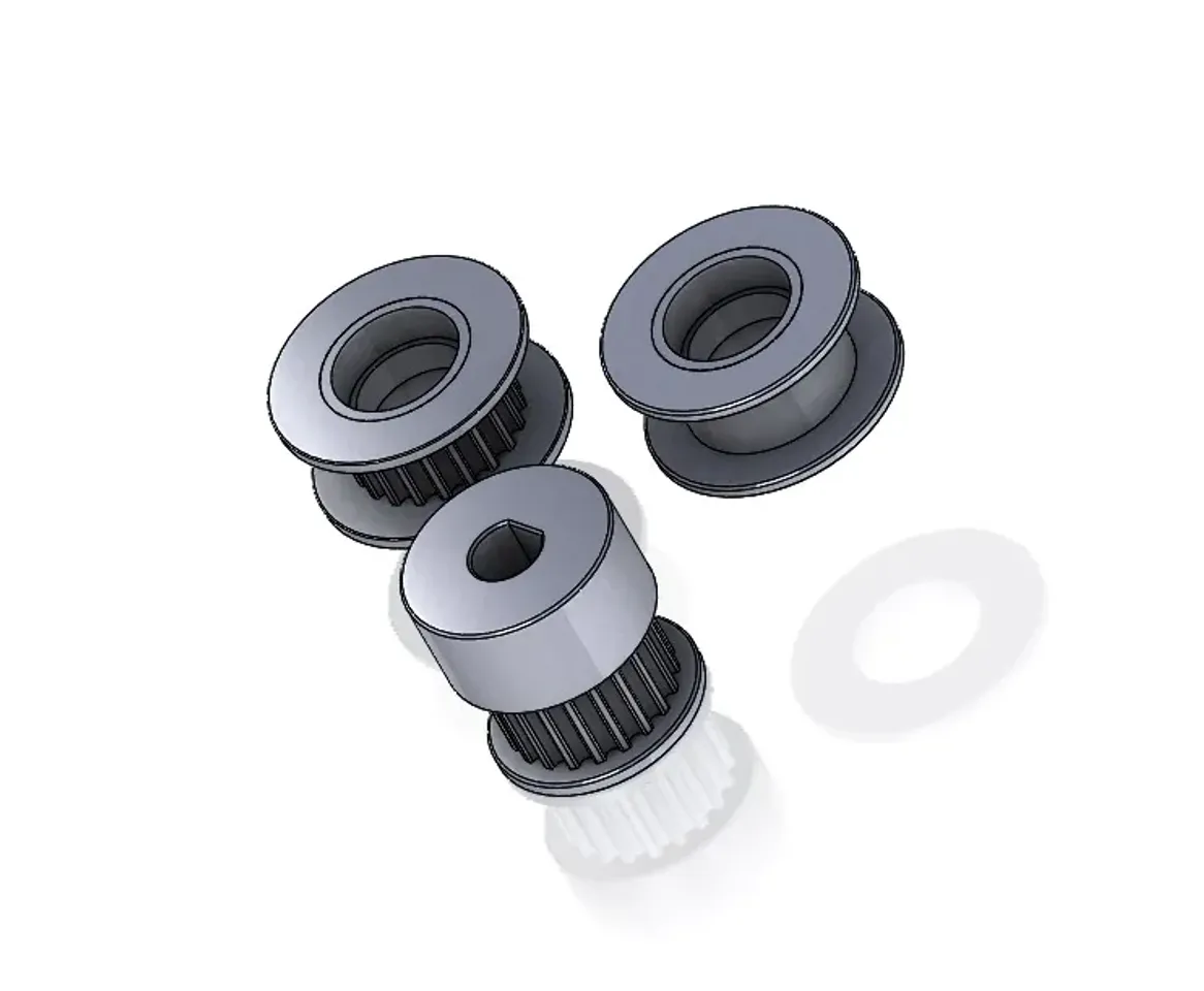 Pulleys GT2 - 20T set by Džino | Download free STL model | Printables.com