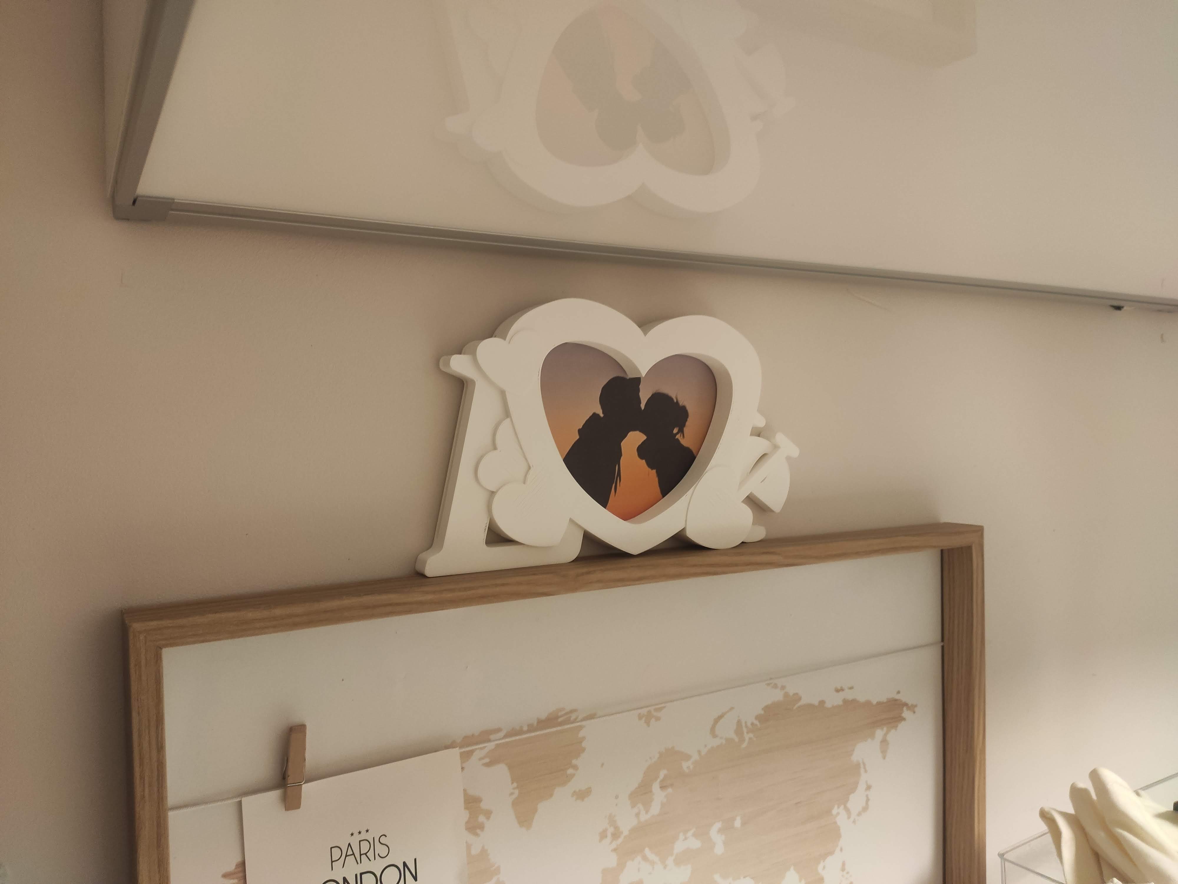 Love Photo Frame by Sevro | Download free STL model | Printables.com