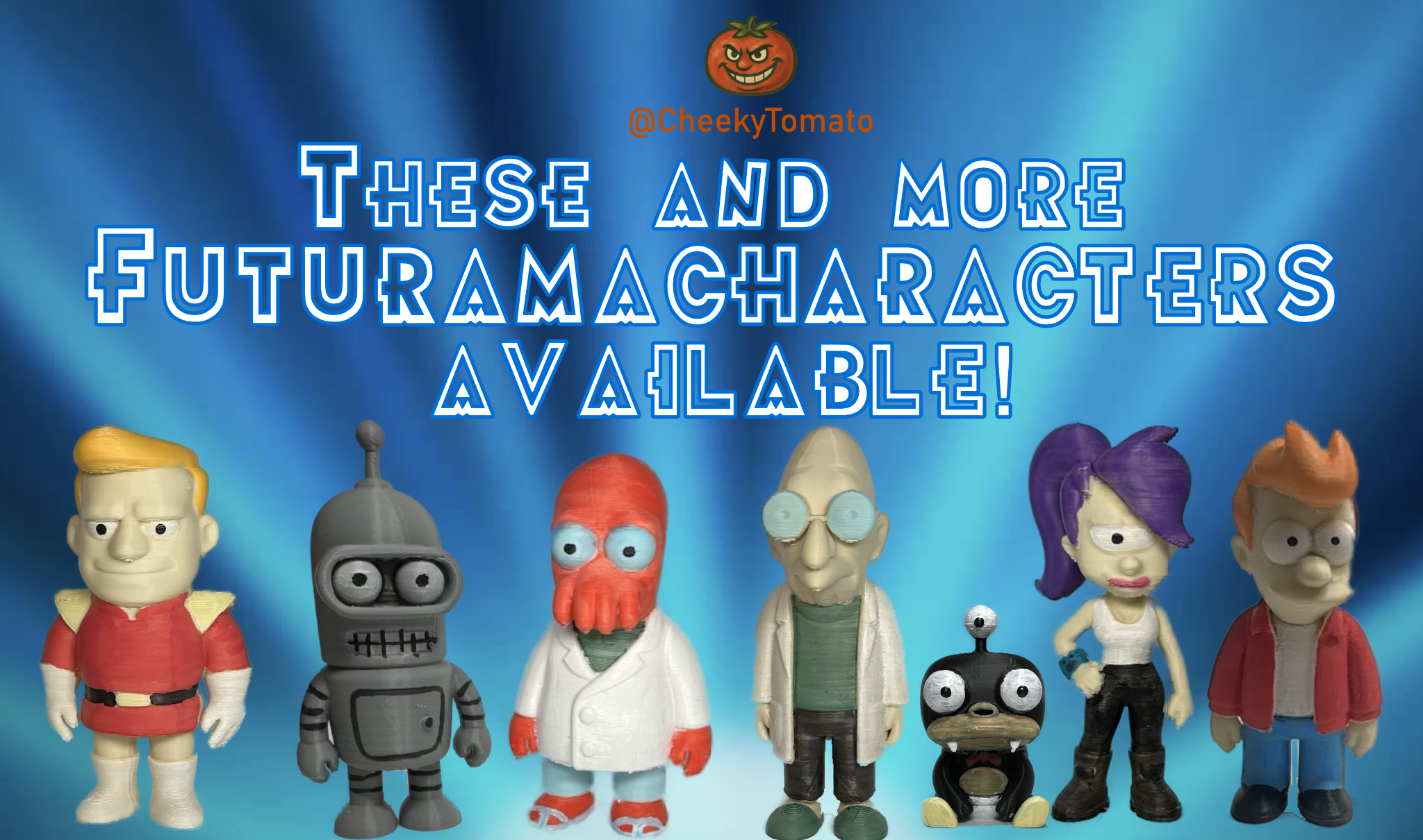 Bender Bending Rodríguez – Futurama DeskBuddy Figurine by CheekyTomato ...